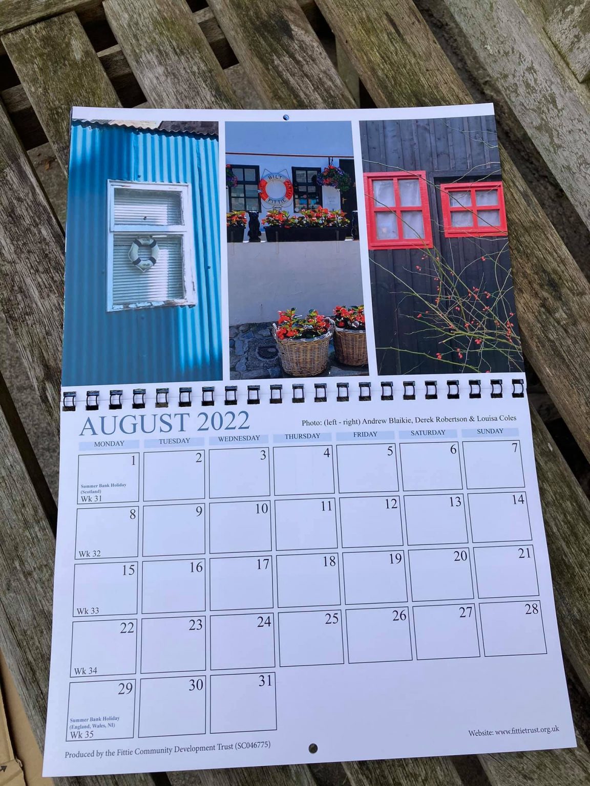 It’s here! The beautiful Fittie Calendar, 2022! - Fittie Community ...